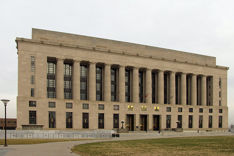 Courthouses of Davidson County, Tennessee – Nashville Historical Newsletter
