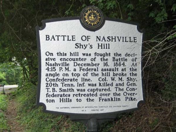The Battle of Nashville: Shy, Smith, and Hood – Nashville Historical ...
