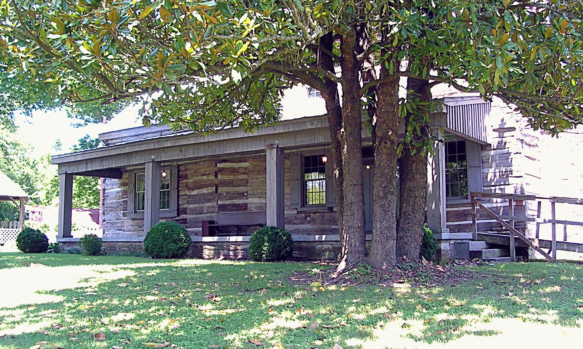 An Eerie Street, an Ancient Creek, an Old Log House – Nashville ...